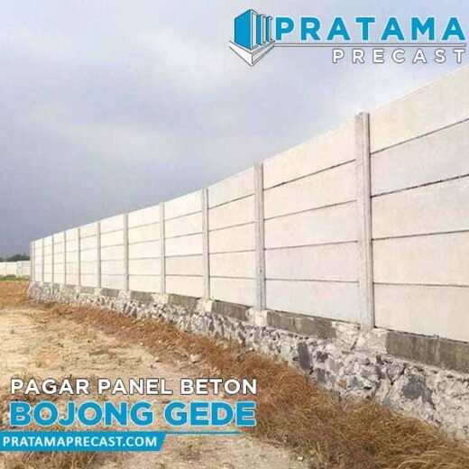 Harga Pagar Panel Beton Bojong Gede 2026 - Pratama Precast